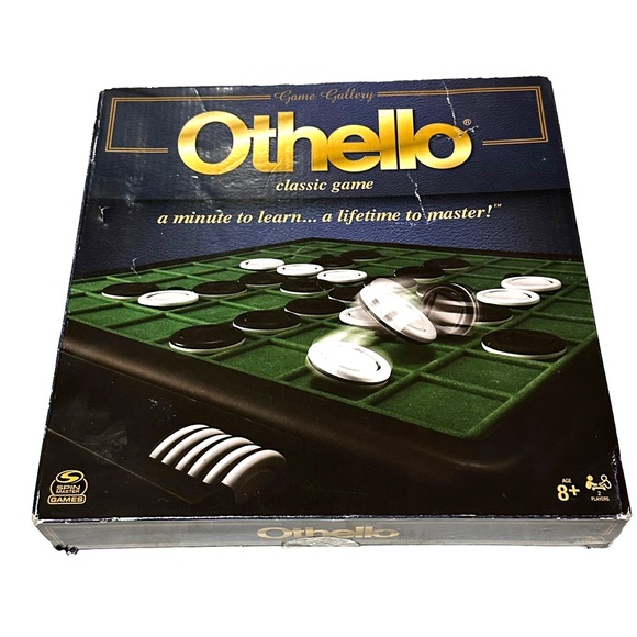 Games | Othello Classic Board Game Of Strategy Family 2 Player Game ...